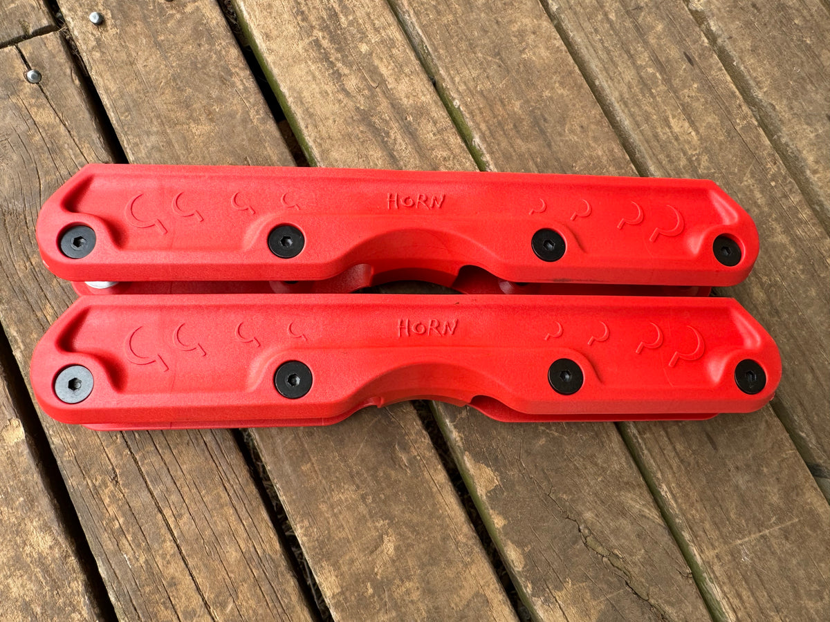 Ground Control - Featherlite 2 Frames - Red - Horn – Rampant skate shop