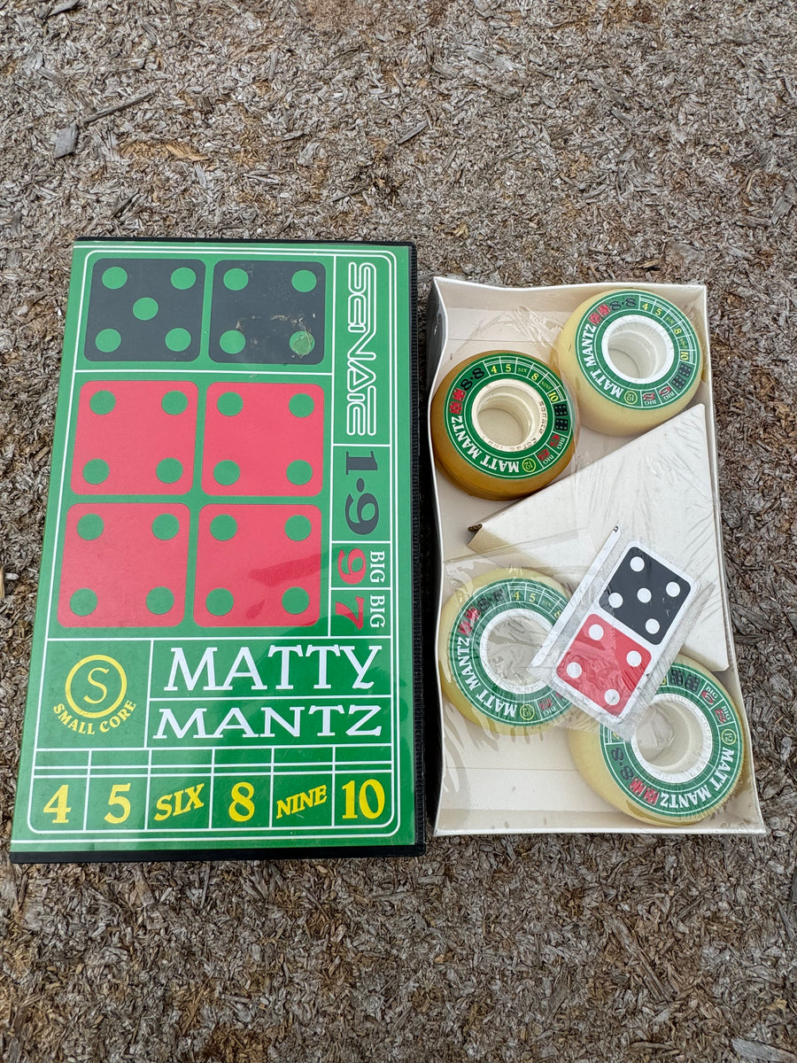 1997 Senate - Matty Mantz 56mm 89a - VHS Packaging – Rampant skate shop