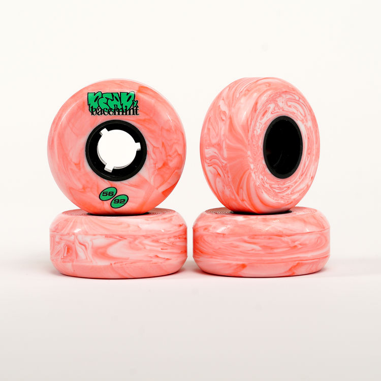 DEAD WHEELS x BACEMINT - V2 - RED - 58MM / 92A – Rampant skate shop